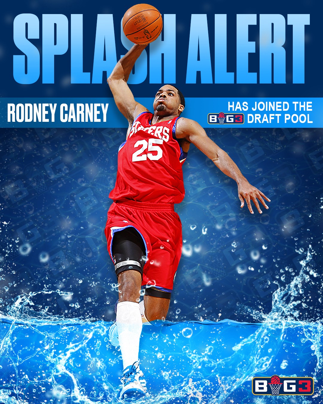 Rodney Carney Joins BIG3 Draft Pool – BIG3