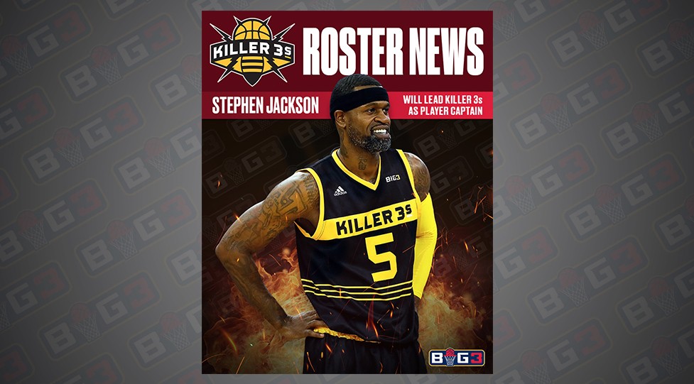 Stephen Jackson Named Captain of Killer 3's – BIG3