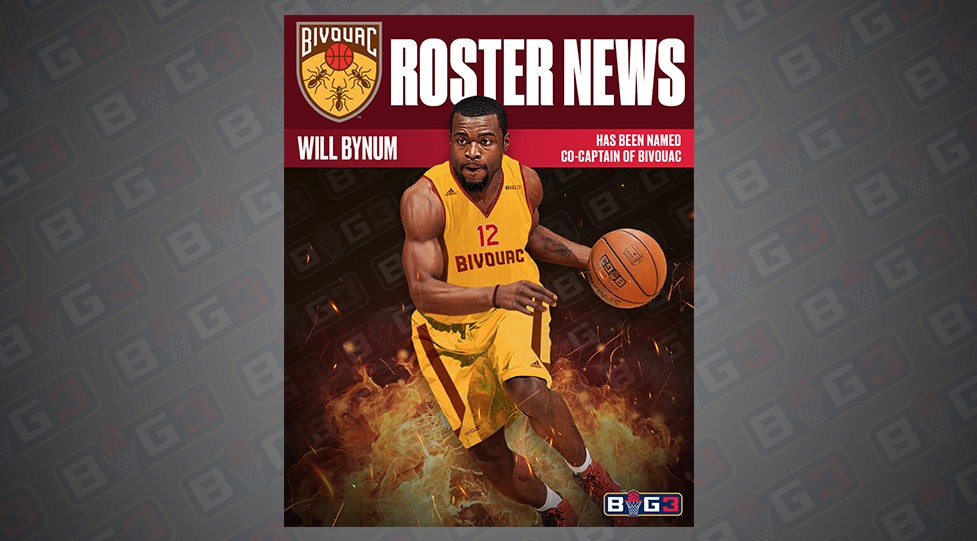 Will Bynum Named Co-Captain of Bivouac – BIG3