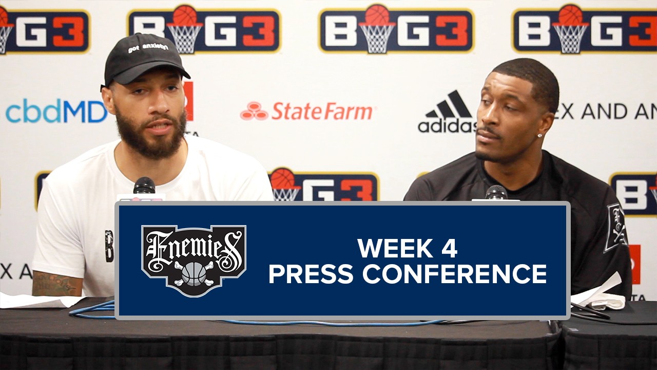 Season 3 Week 3 | Press Conference | Enemies – BIG3