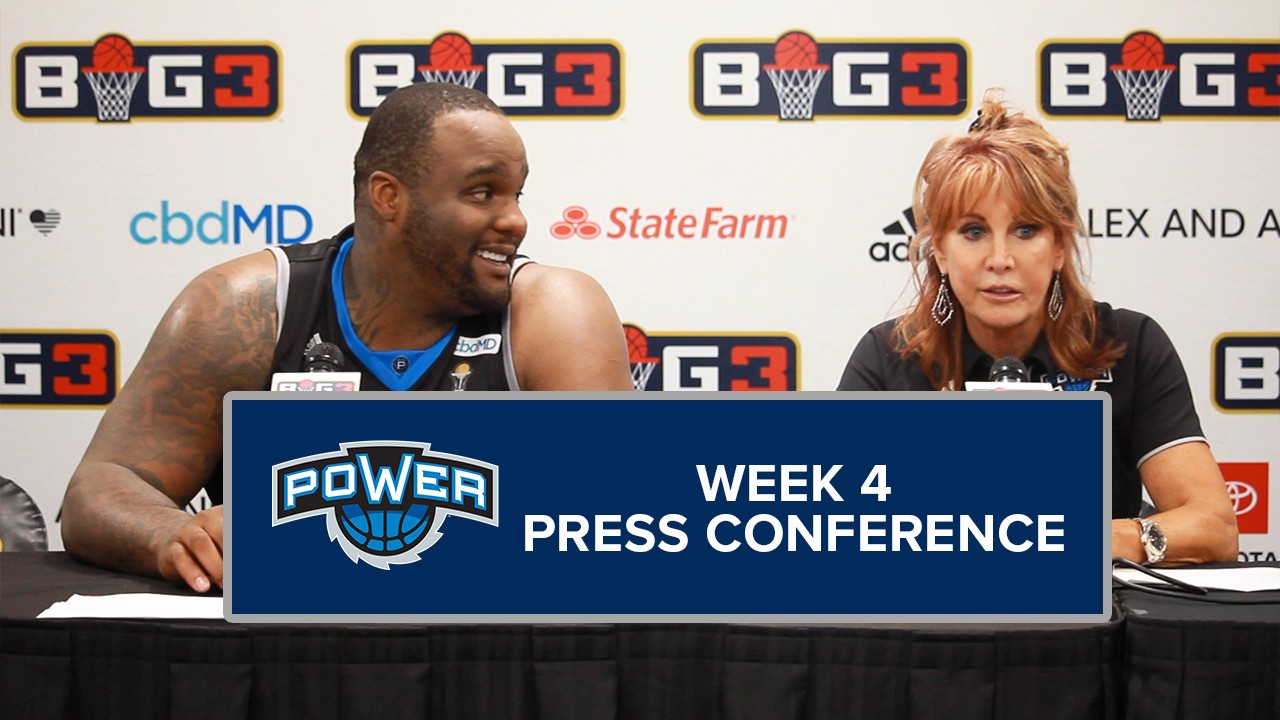 Season 3 Week 4 | Press Conference | Power – BIG3