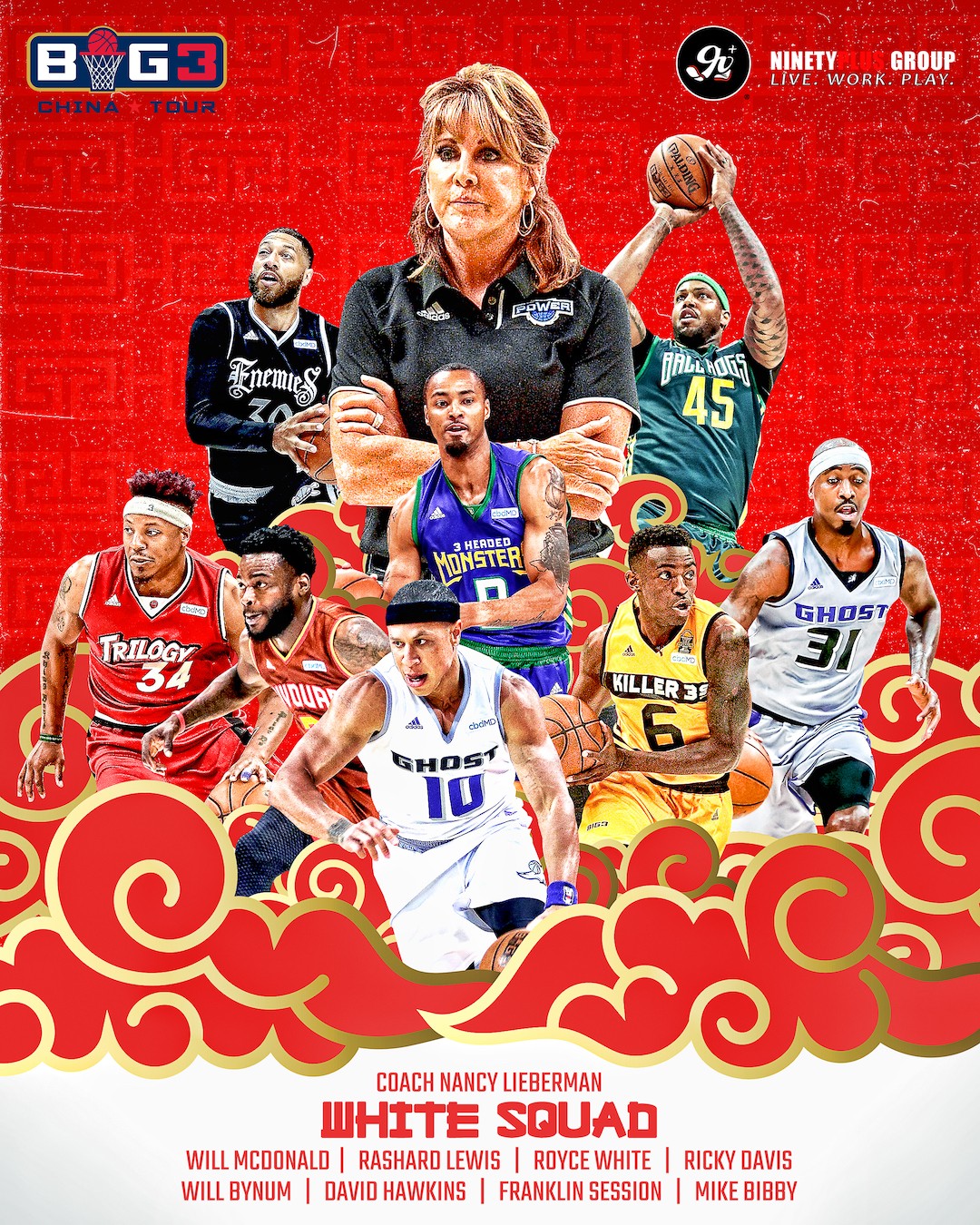 BIG3 Announces China Tour Rosters – BIG3