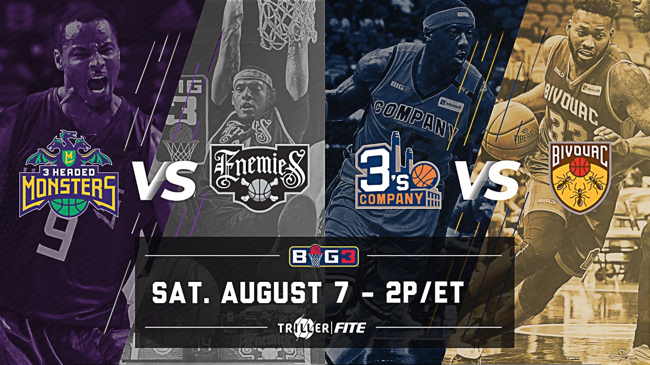 How to Watch BIG3 Week 6, August 7th – BIG3